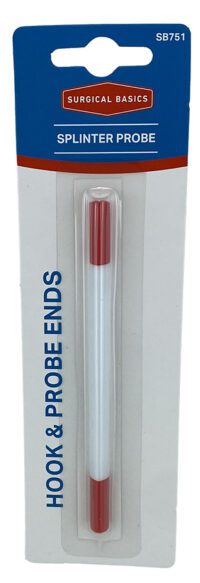 Surgical Basics Splinter Probe Hooked & Straight Ends : 3P